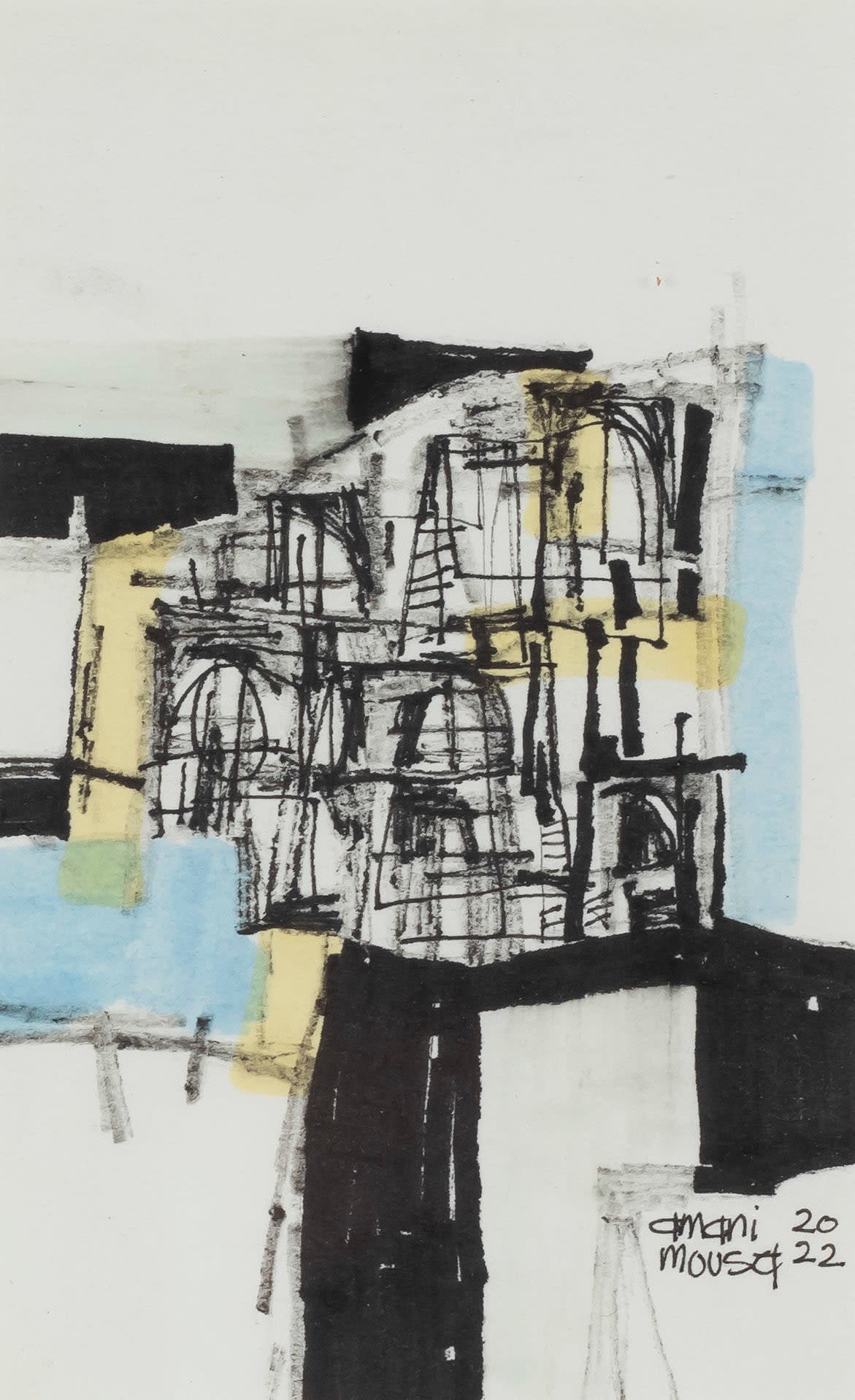 Amani Moussa, 2022, 181/155| Tam Gallery