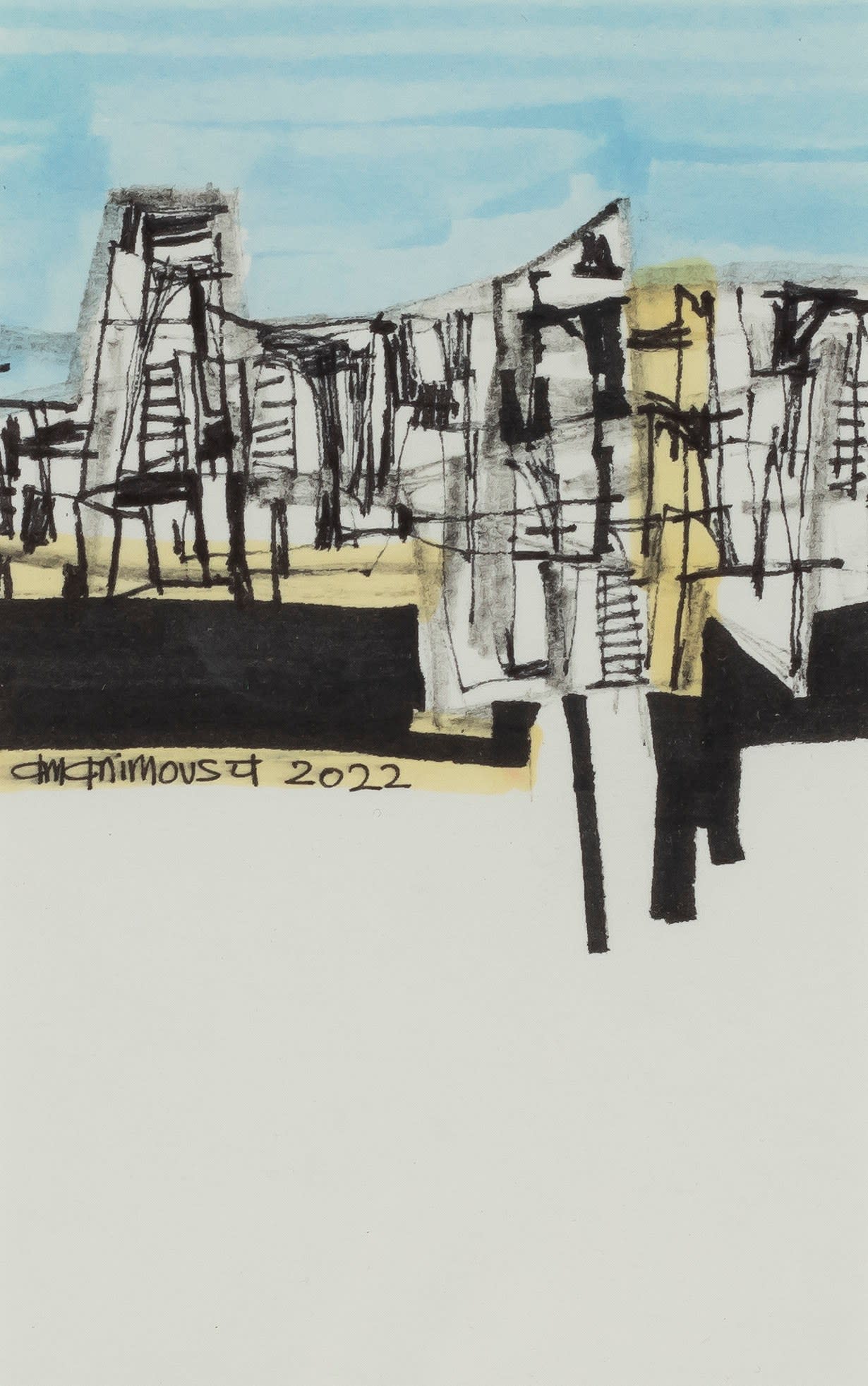 Amani Moussa, 2022, 193/155| Tam Gallery