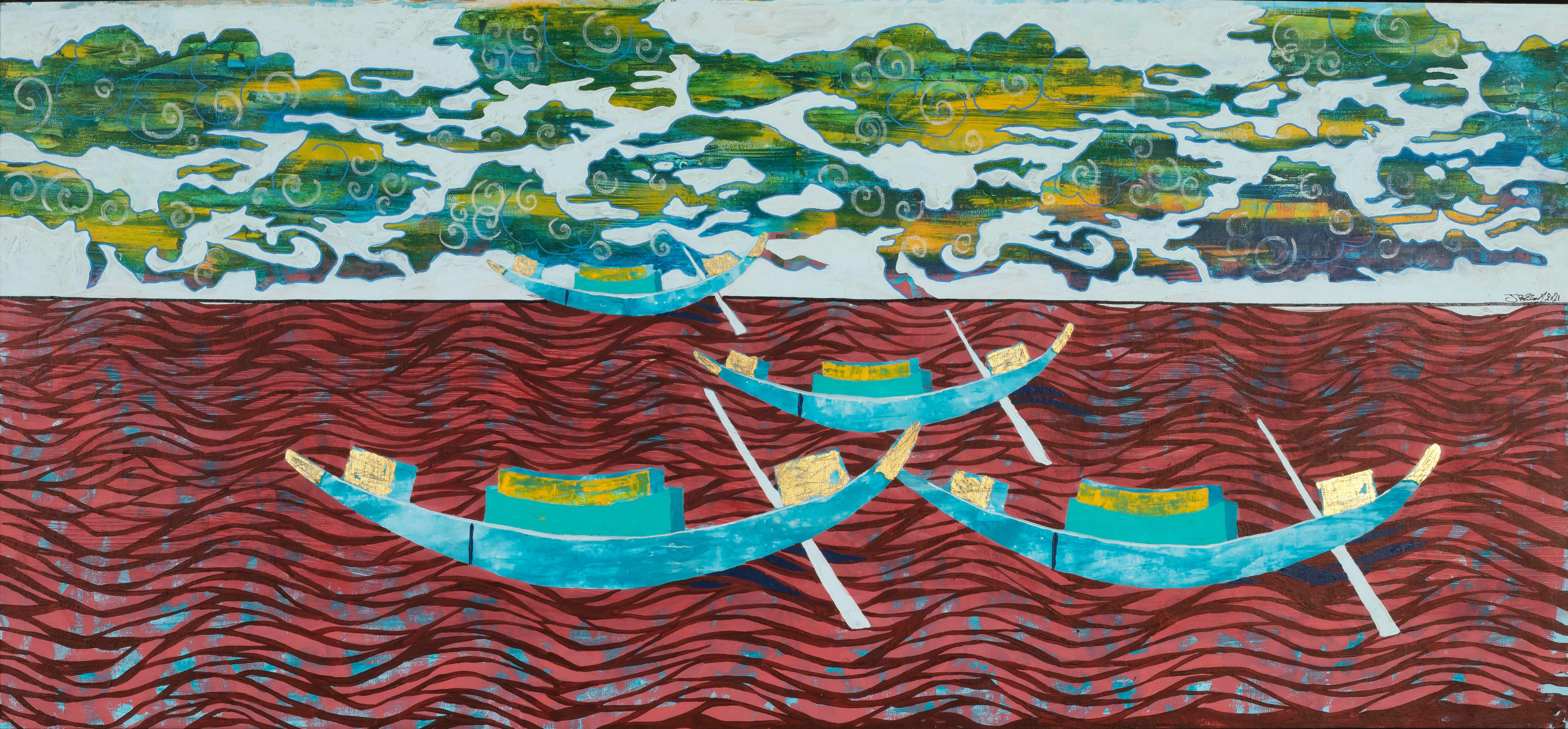 Mohammed Jamal Bassiouni, 2021, 149/277| Tam Gallery