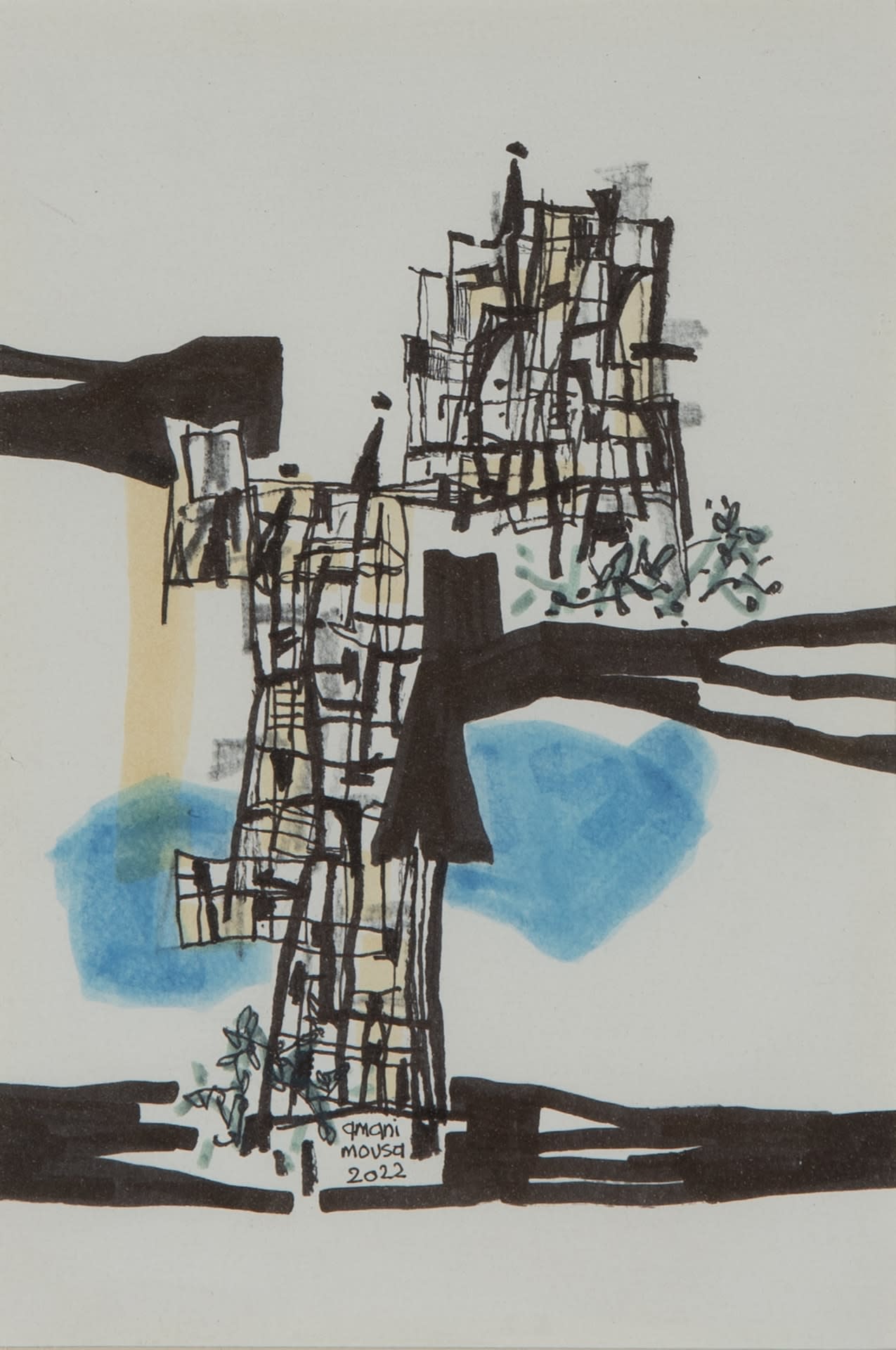 Amani Moussa, 2022, 219/155| Tam Gallery
