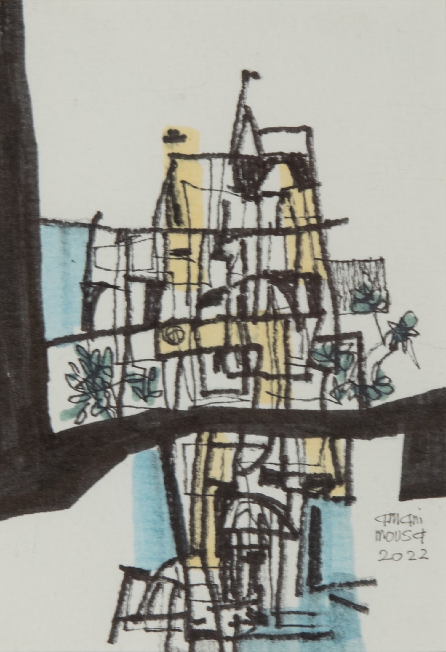 Amani Moussa, 2022, 221/155| Tam Gallery