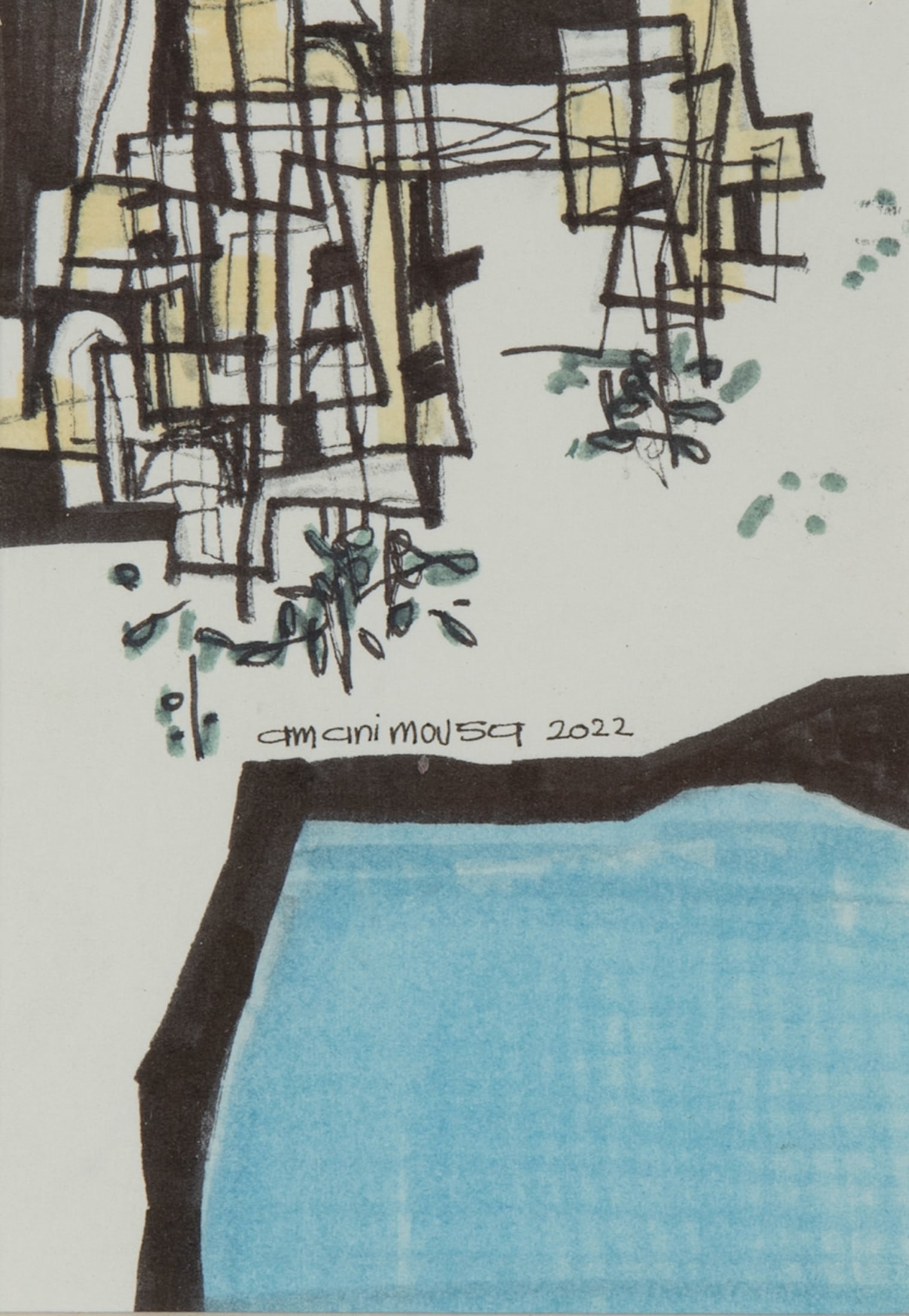 Amani Moussa, 2022, 222/155| Tam Gallery