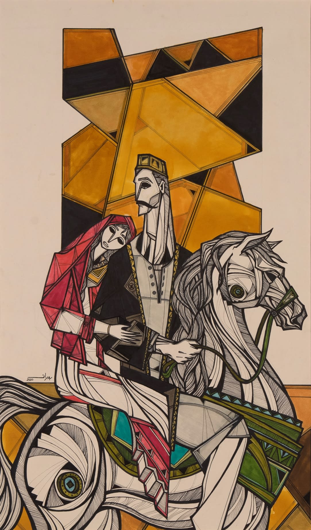 Omar Badran, 2020, 107/221| Tam Gallery