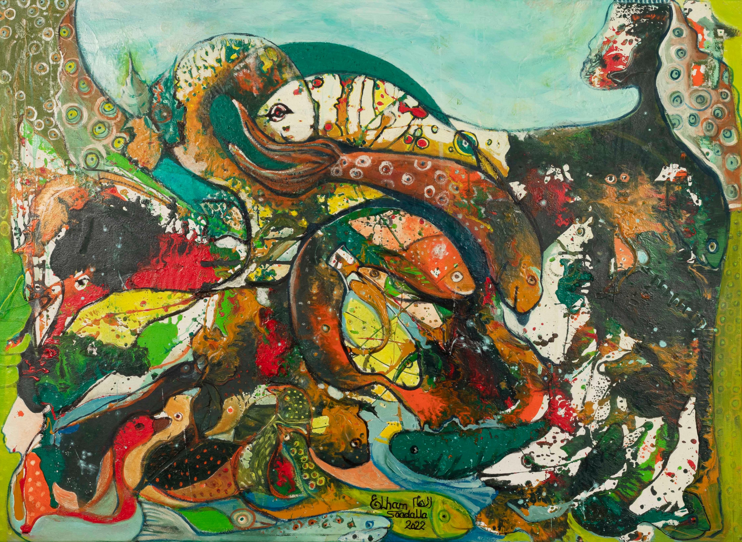 Elham Saadalla, 2022, 24/412| Tam Gallery