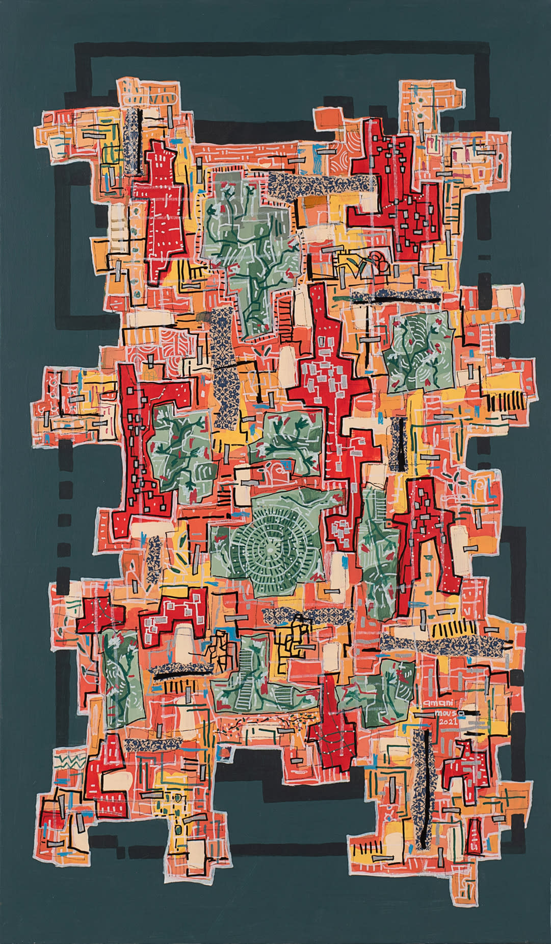 Amani Moussa, 2021, 277/155| Tam Gallery