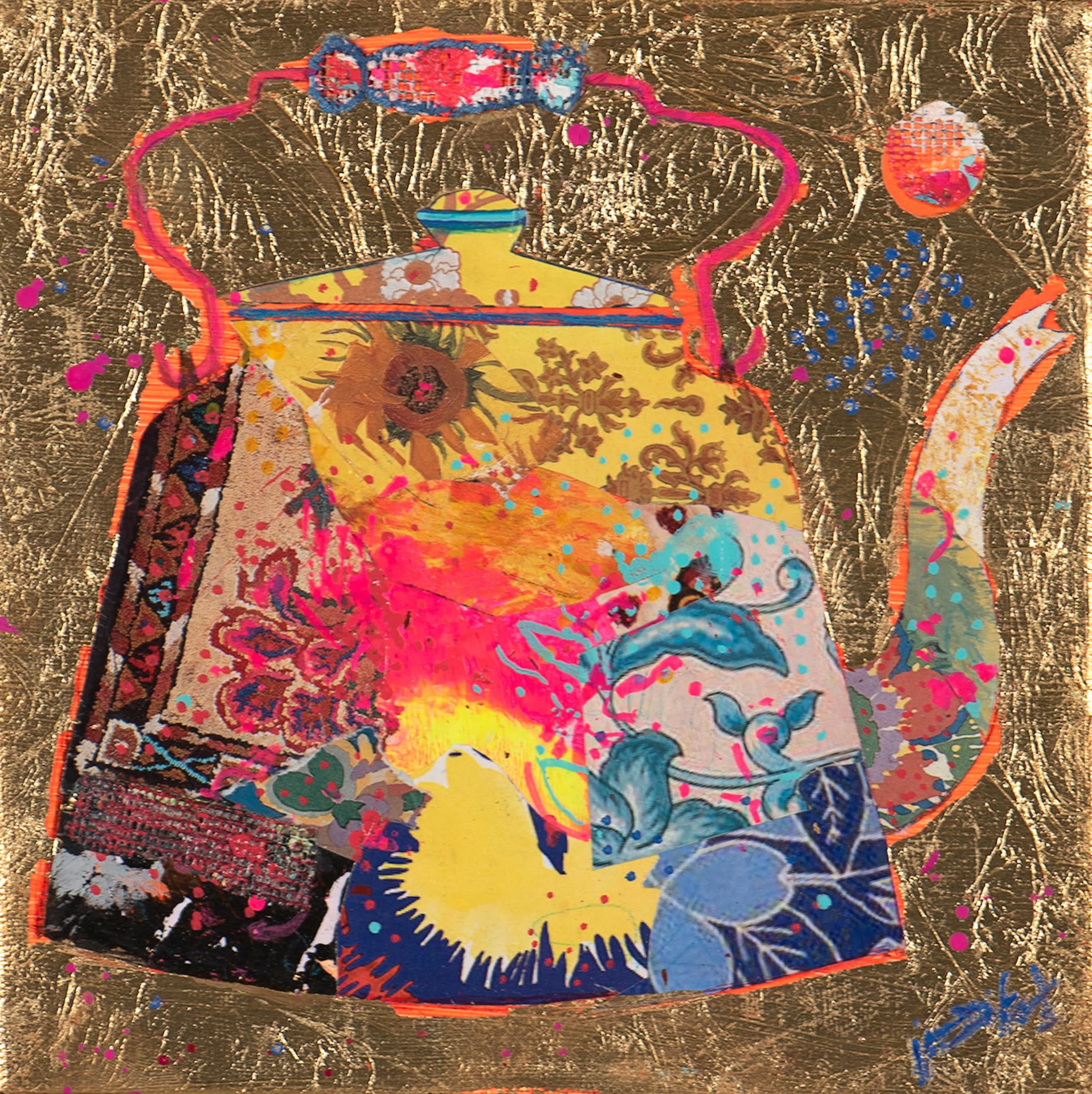 Eman Hussein, Collaged Horse IV, 2023, 101/300| Tam Gallery