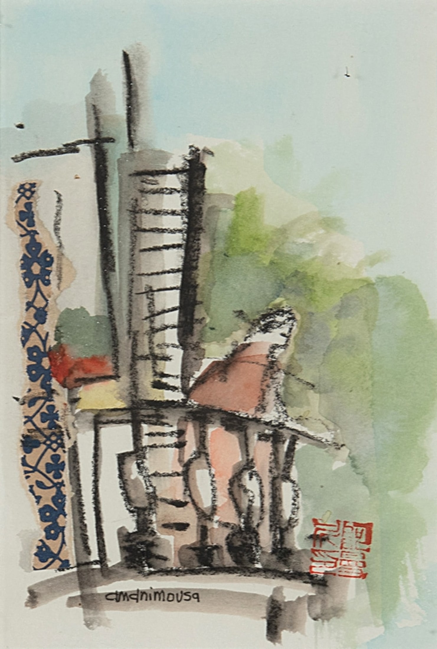 Amani Moussa, 2023, 261/155| Tam Gallery