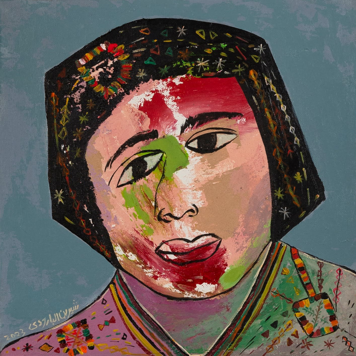 Shereen El Baroudy, Inspired from Siwa, 2023, 267/122| Tam Gallery
