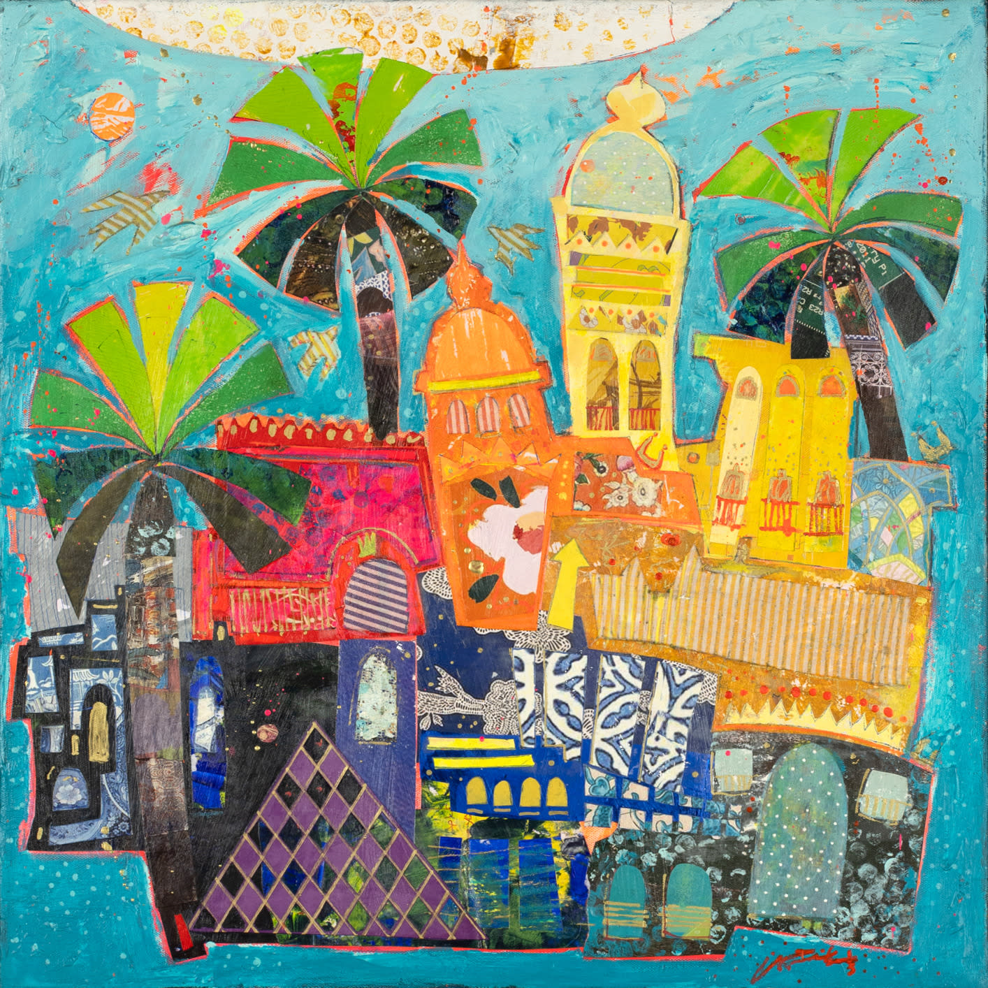 Eman Hussein, Oasis II, 2024, 121/300| Tam Gallery