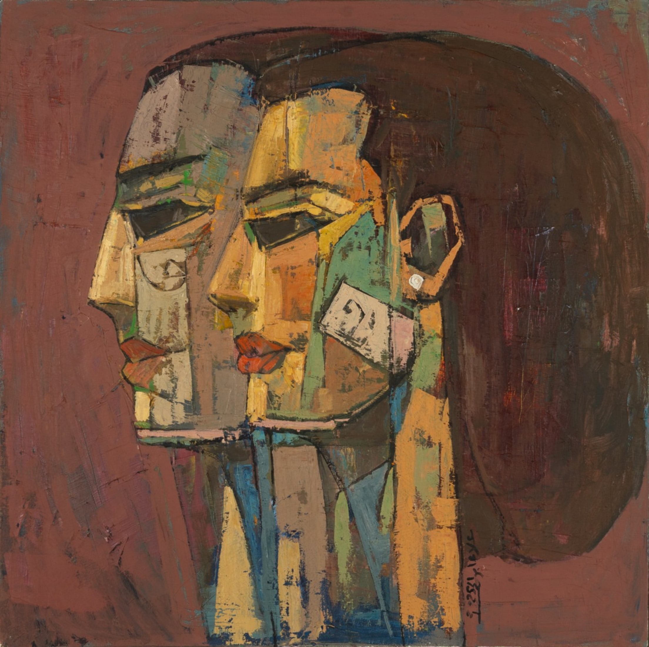 Alaa Abul Hamd, 2025, 90/80| Tam Gallery