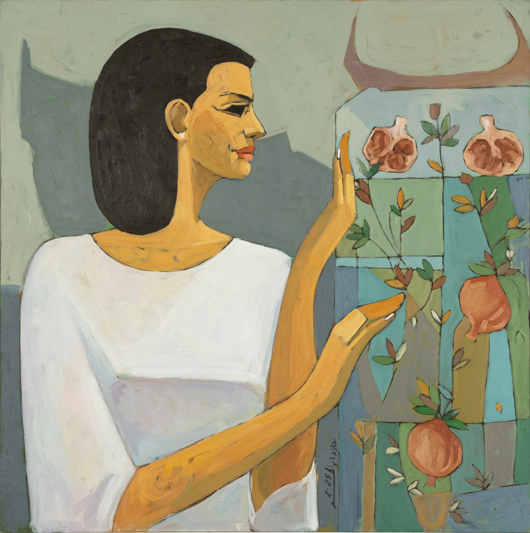 Alaa Abul Hamd, 2025, 95/80| Tam Gallery