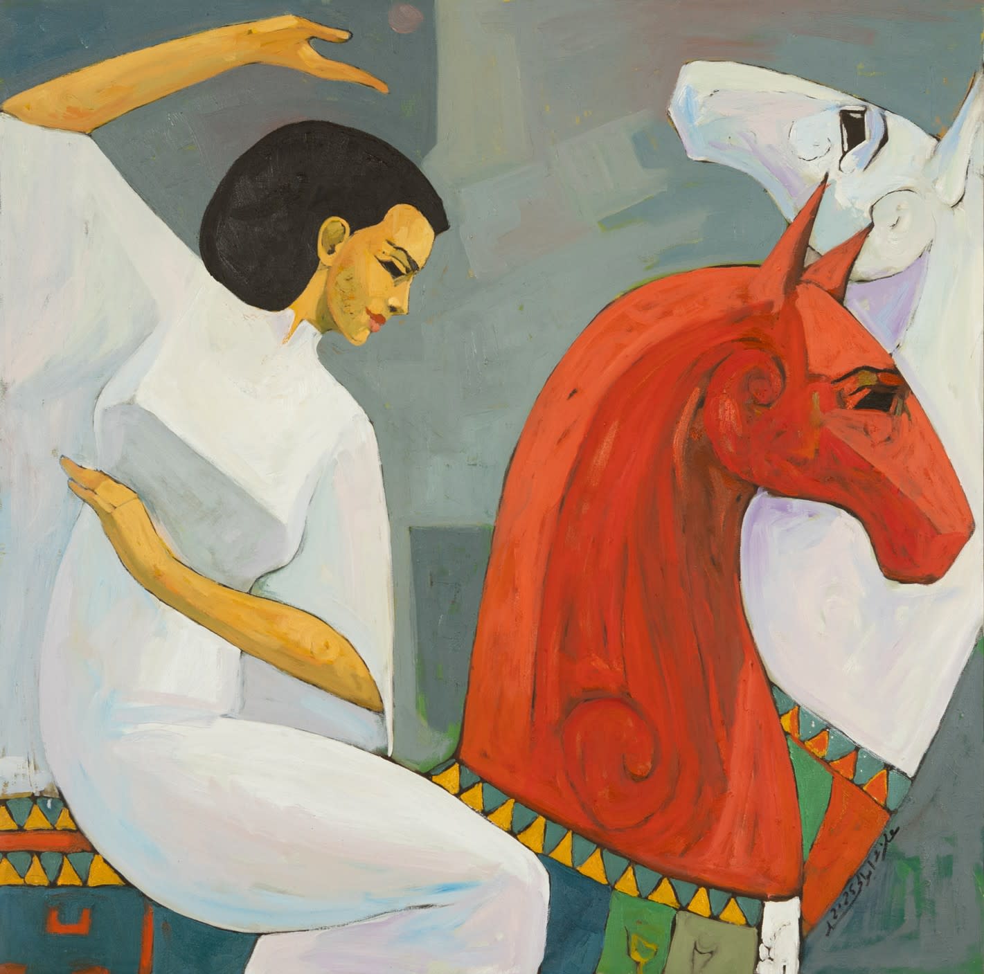 Alaa Abul Hamd, 2025, 100/80| Tam Gallery