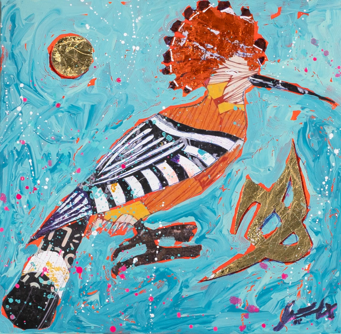 Eman Hussein, Hoopoe II, 2025, 139/300| Tam Gallery